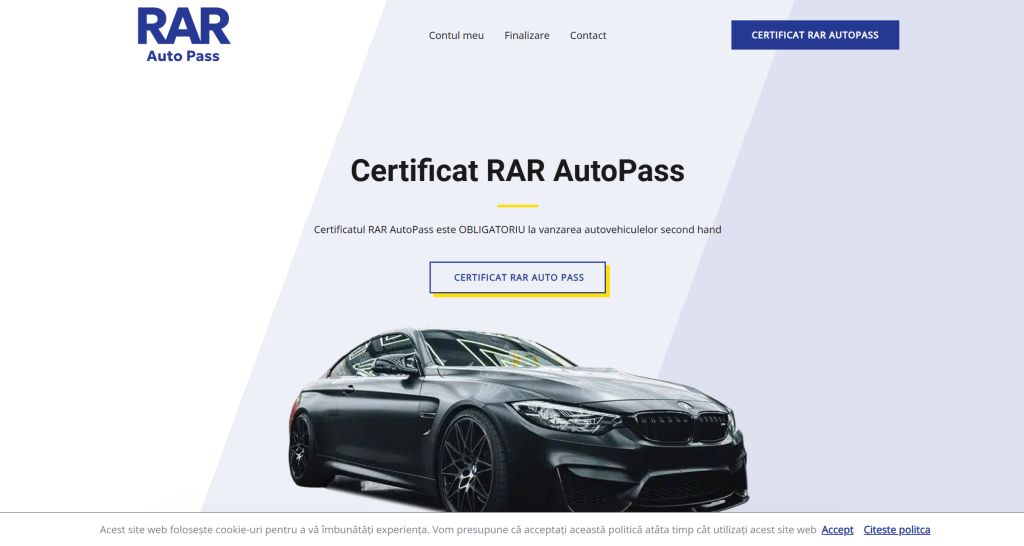 RAR AutoPass Certificatul obligatoriu in doar 30 de minute
